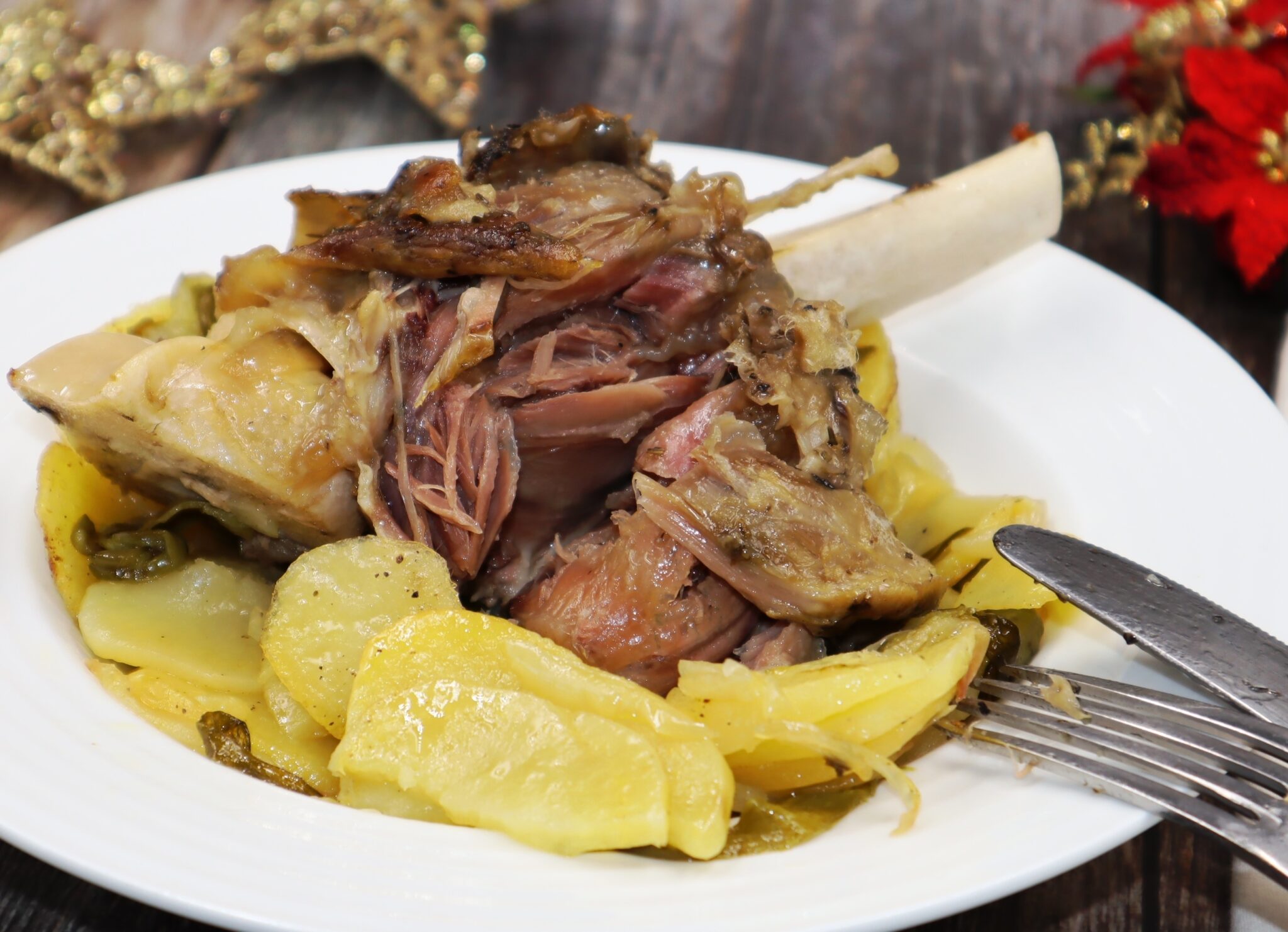 Cordero asado fácil para Navidad: el codillo de cordero de CorSevilla